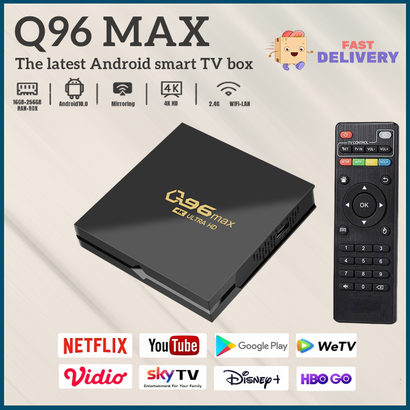 Jual Q96 MXA Android TV Box 2.4G WIFI 16+256gb ALLWINNER 3228a chip 4K high-definition set-top ...