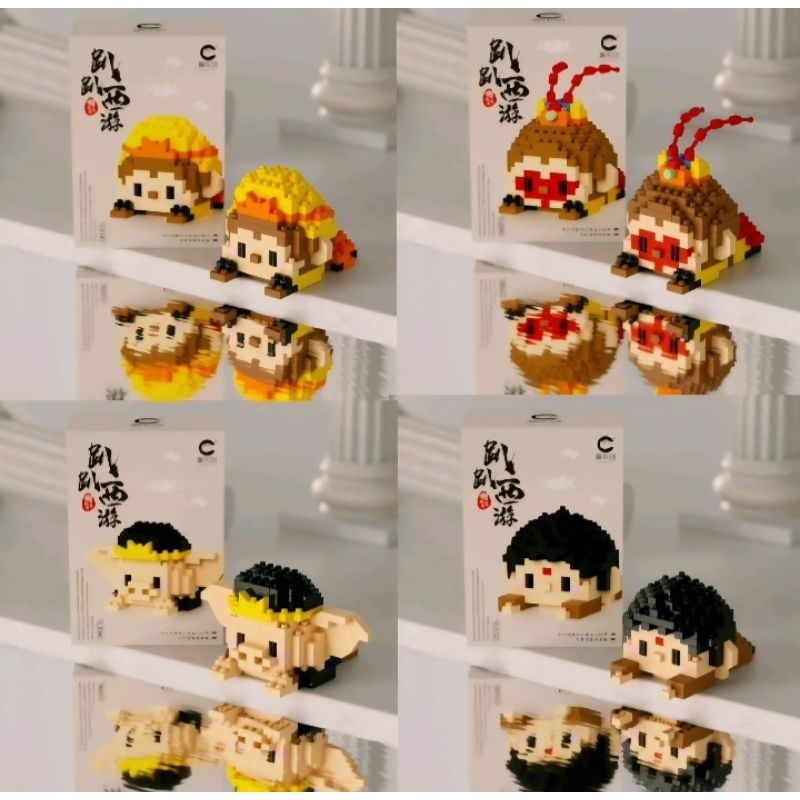 Jual Mainan Lego Mini kartun tengkurap lucu | Shopee Indonesia