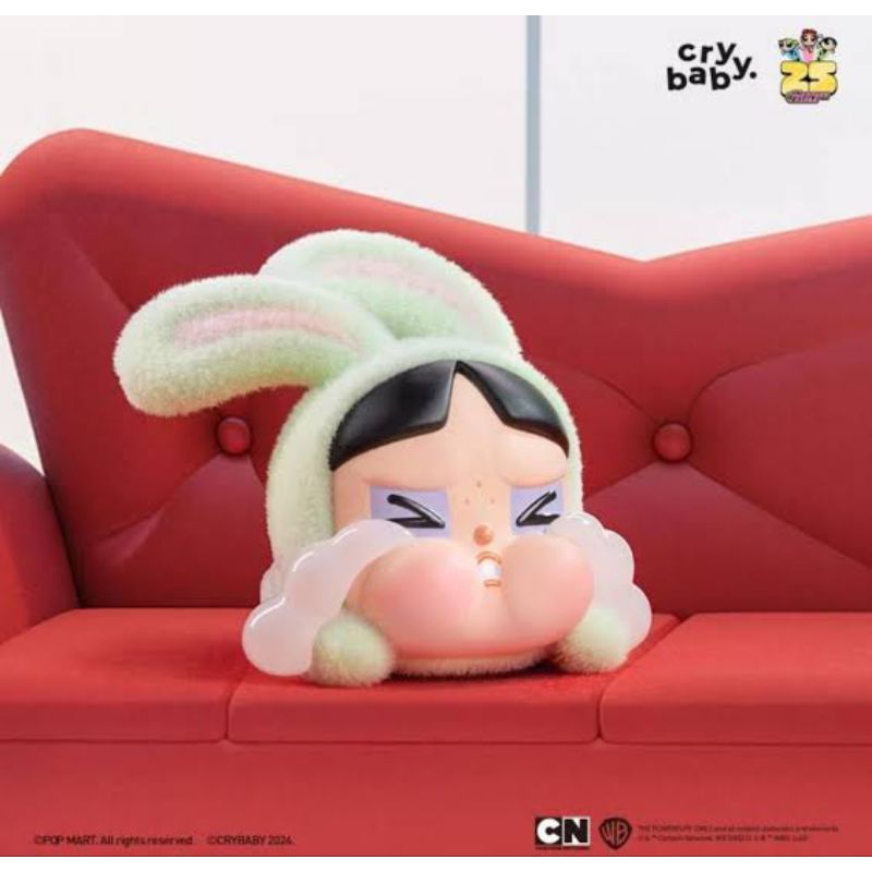 Jual POWERPUFF GIRLS X CRYBABY ORIGINAL POPMART - BUNNY BUTTERCUP ...