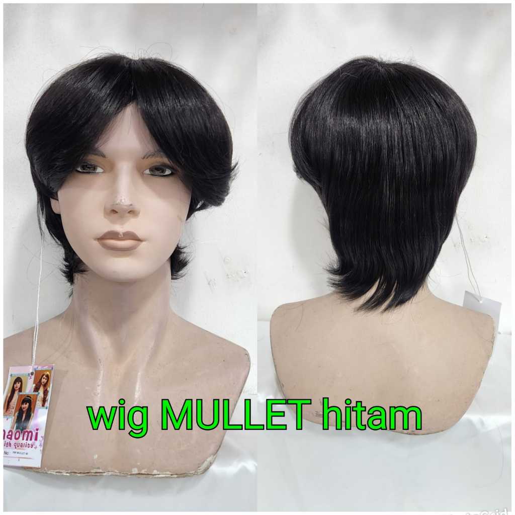 Jual Wig Laki laki Rambut palsu Dewasa Model MULET | Shopee Indonesia