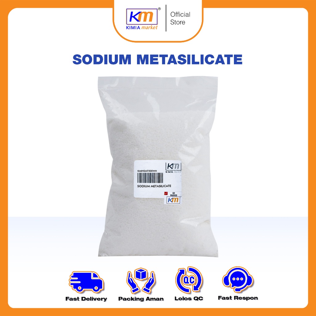 Jual SODIUM METASILICATE PENTA 500GR/ NATRIUM METASILICAT | Shopee ...