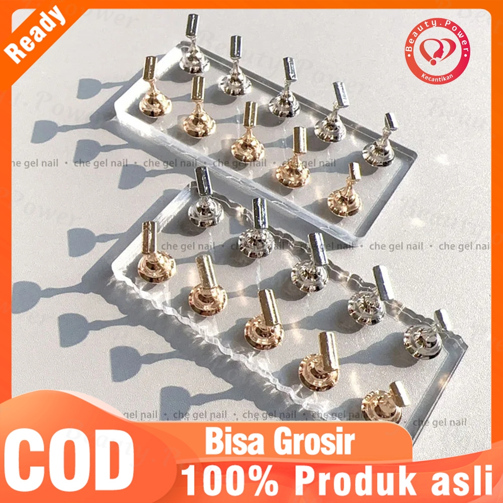 Jual 10Pcs/Set Stand Display Kuku Palsu Magnetik Untuk Salon Manicure ...