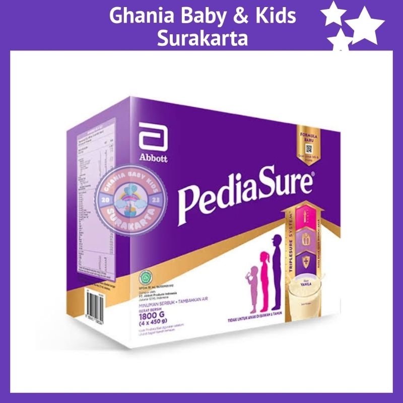 Jual Pediasure triplesure 1.8kg vanila | 1800gr exp 2026 | Shopee Indonesia