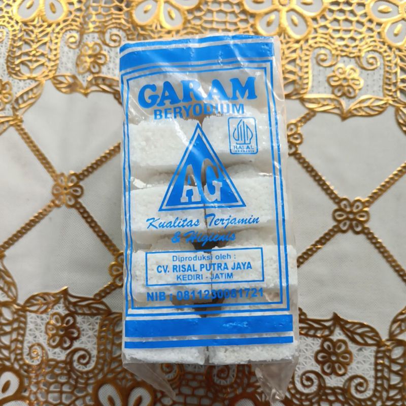 Jual Garam Balok / kotak /Enton 1pack isi 20 550gr | Shopee Indonesia