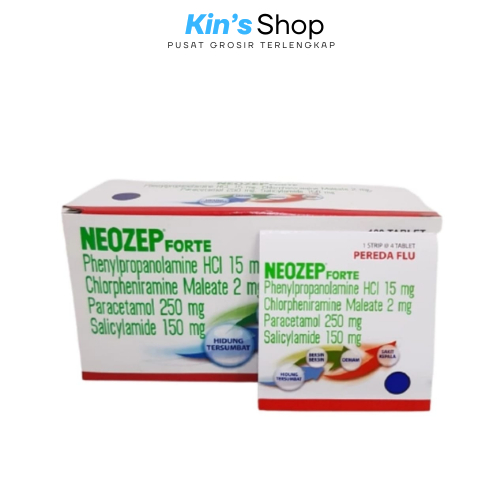 Jual Neozep Forte Obat Flu Batuk 1 Box [25 Strip / Box] | Shopee Indonesia