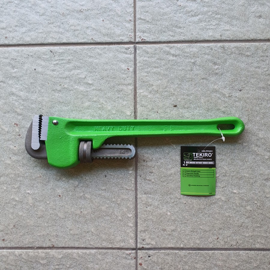 Jual Kunci Pipa 14 inch Tekiro/PIPE WRENCH WITHOUT RUBBER HANDLE 14 ...