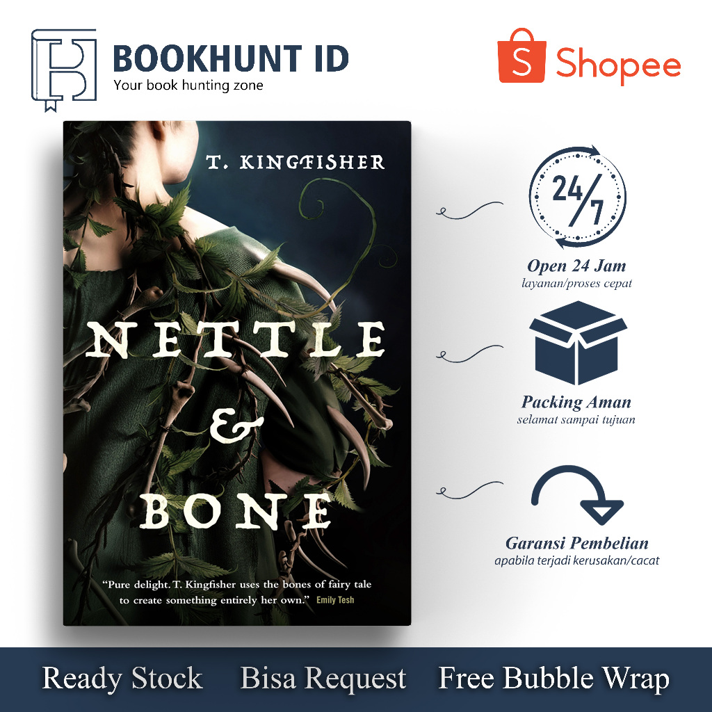 Jual Nettle & Bone by T. Kingfisher (Engllish) | Shopee Indonesia