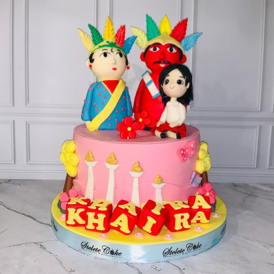 Jual Kue Ulang Tahun / Birthday Cake Tema Ondel Ondel / Kue Ultah ...