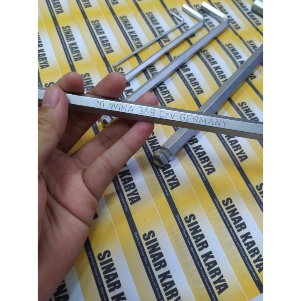 Jual Kunci L SATUAN WIHA 369 Ball End Hex Key Long ORIGINAL GERMANY Panjang | Shopee Indonesia