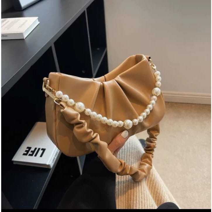Jual tas selempang wanita/tas kerut/tas wanita cantik/tas bahu | Shopee ...