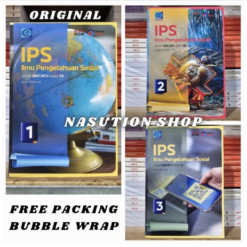 Jual Buku IPS Kelas 1 2 3 / 7 8 9 SMP/MTs Grafindo Kurikulum Merdeka - Ilmu Pengetahuan Sosial ...