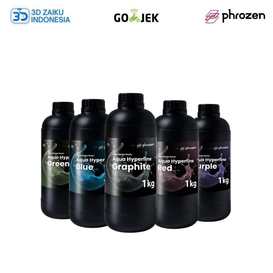 Jual Original Phrozen Aqua Hyperfine New Color 3D Printing Resin High Detail | Shopee Indonesia