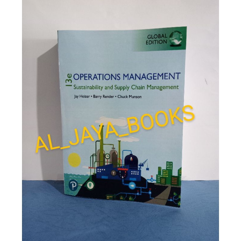 Jual Buku Operations management 13e jay haizer 13th edition | Shopee Indonesia
