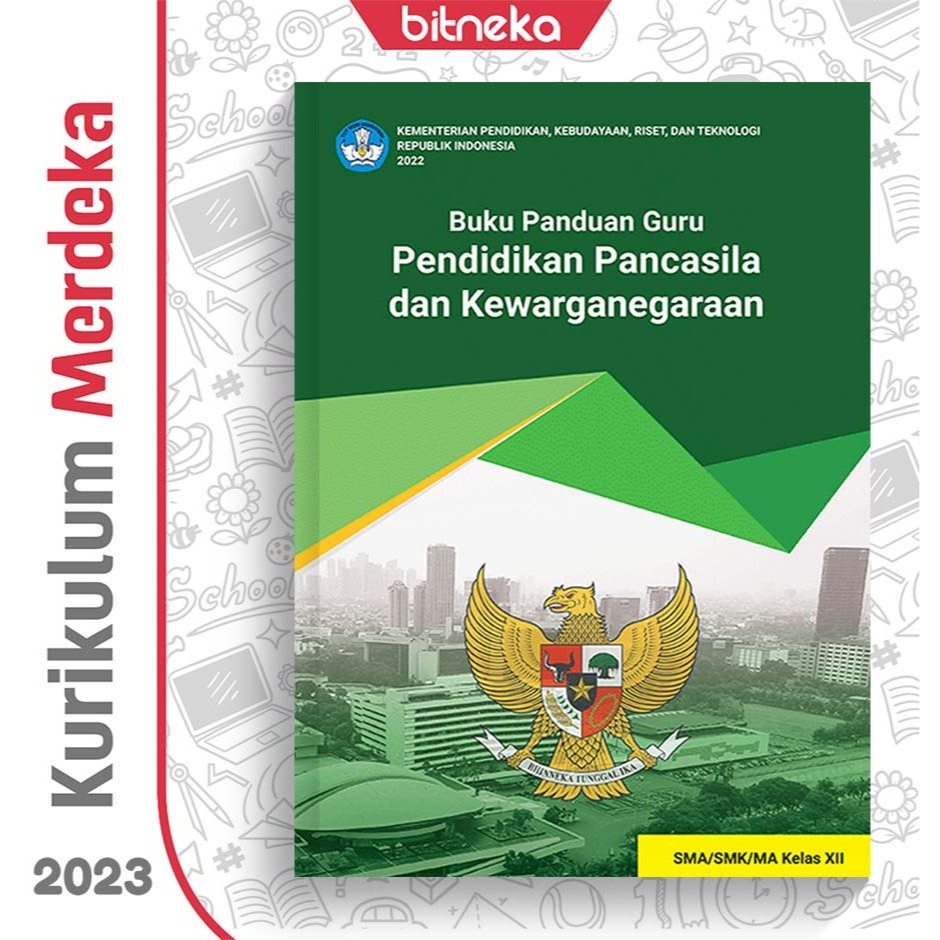 Jual Buku Panduan Guru Pendidikan Pancasila dan Kewarganegaraan PPKn SMA/MA Kelas 12 Kurikulum ...