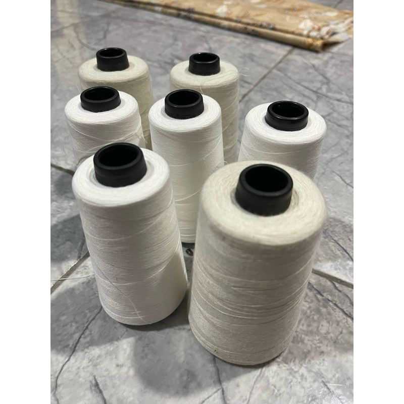 Jual BENANG JAHIT KILOAN / BENANG JAHIT HITAM PUTIH / BENANG JAHIT ...