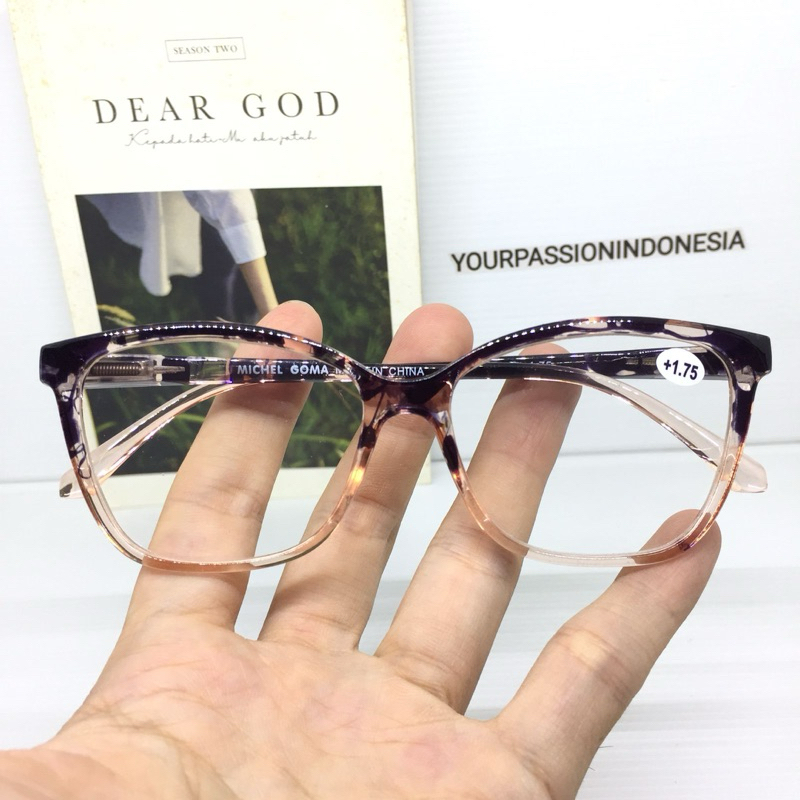 Jual KZ336 Kacamata Baca Cewek +1.00 sd +3.00 Kacamata Baca Cewek ...