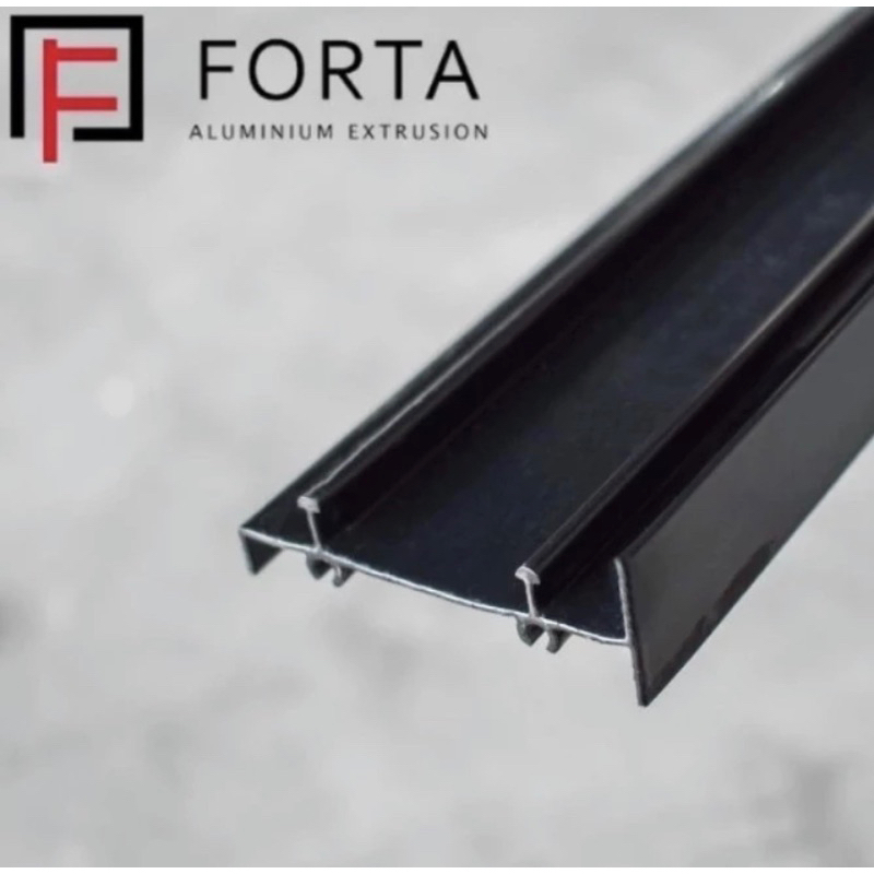 Jual Aluminium Forta Sliding Window 0668 Rel Bawah Aluminium Batangan ...