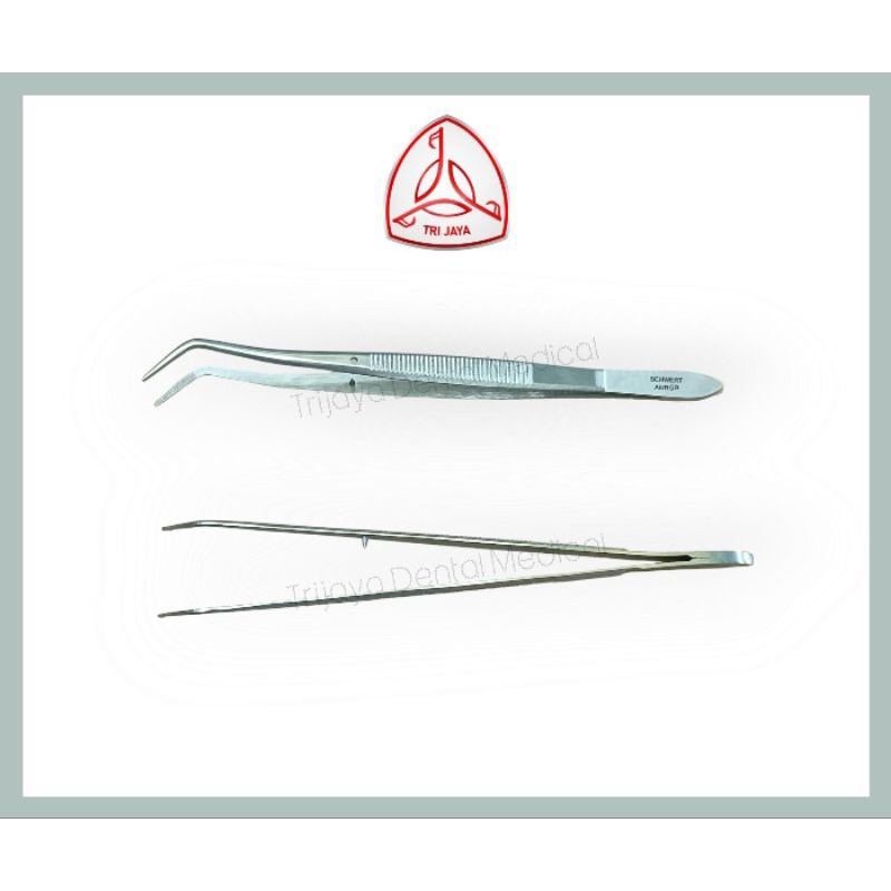 Jual Trijaya Dental Medical Pinset Dental/ pinset cirurgis/ pinset ...