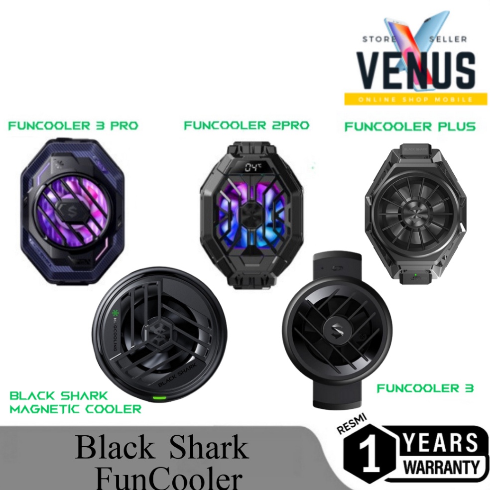 Jual Telah Hadir Black Shark Fun Cooler 3 Pro 2 Pro Magnetic Gaming ...