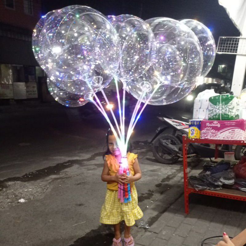 Jual BALON LED GAGANG STICK TUMBLER (RAINBOW) | Shopee Indonesia