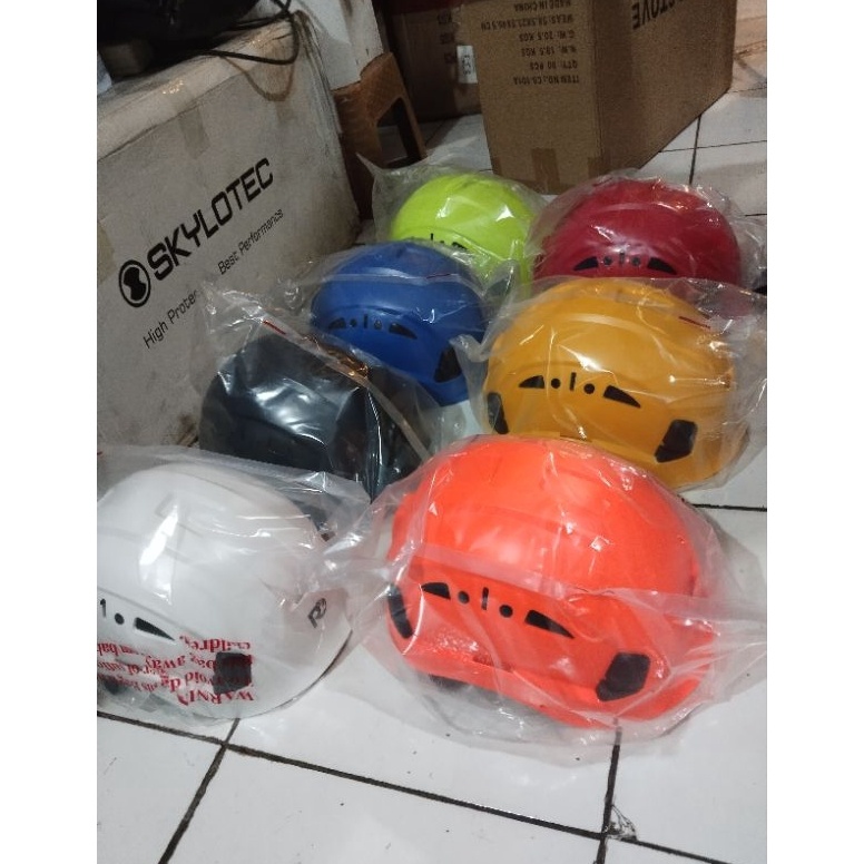 Jual KODE D1T9 helm safety rope access pekerja ketinggian mirip petzl ...