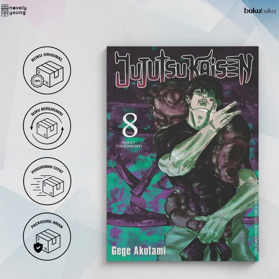 Jual Serba Menarik ORIGINAL Komik Seri Lengkap Jujutsu Kaisen Gege Akutami Elex Media Gratis ...