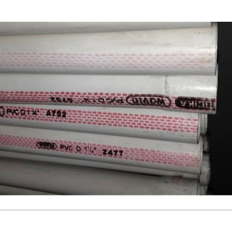 Jual pipa pvc ukuran 1 1/4 inch rucika D harga per 1meter | Shopee ...