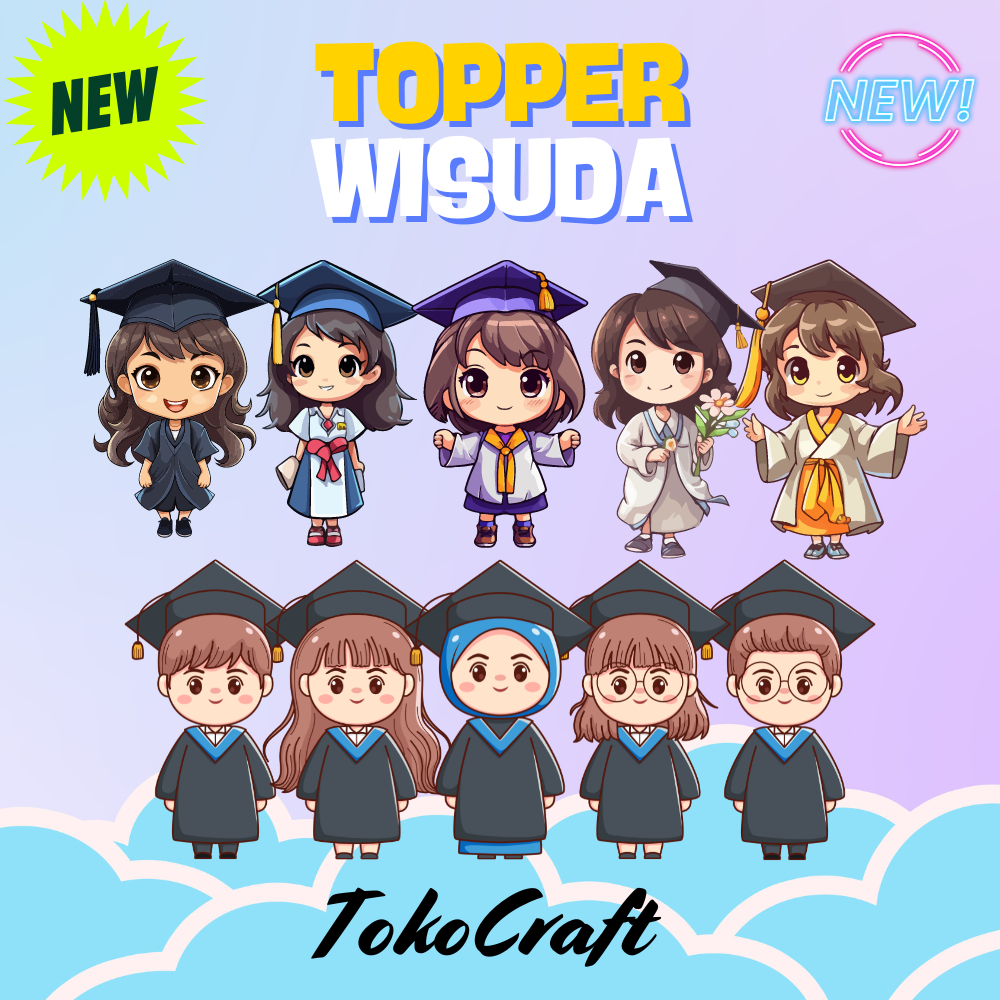 Jual TOPPER WISUDA UNTUK BUKET GRADUATION | Shopee Indonesia