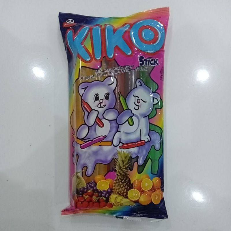 Jual Kiko Stick Minuman Aneka Rasa isi 10 stick @50 ml / 500 ml ...