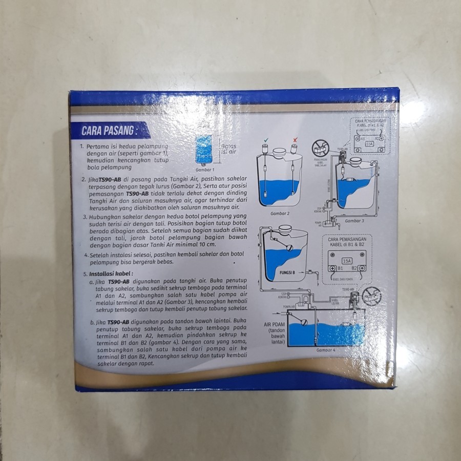 Jual Pelampung Tandon Atas TASIN TS 90 AB - Impor Taiwan // OTOMATIS ...