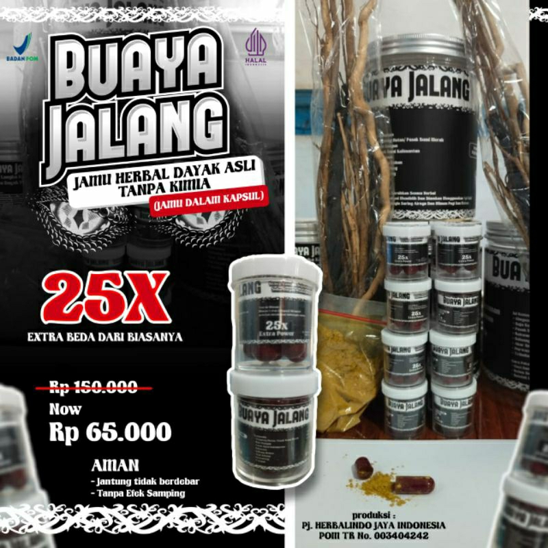 Jual herbal jamu kuat pria murah berkualitas ramuam dayak super ...