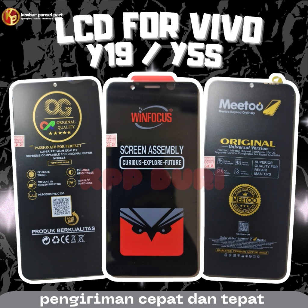 Jual LCD + TOUCHSCREEN VIVO Y19 / VIVO 1915 / Y5S BERBAGAI KUALITAS | Shopee Indonesia