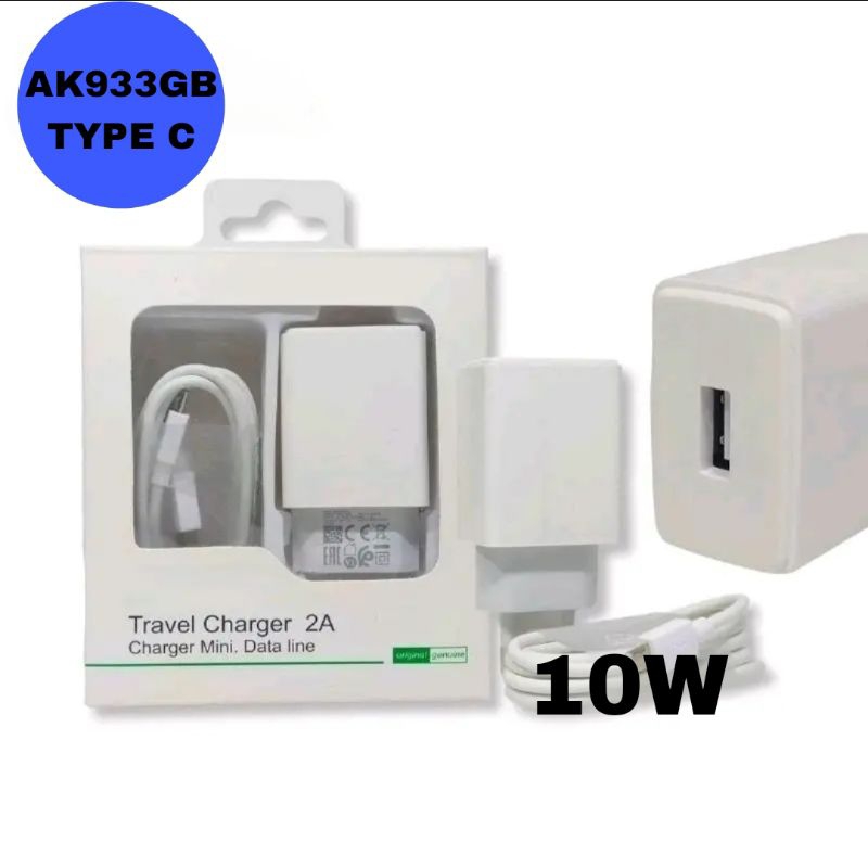 Jual CHARGER OPPO A5 2020/ A9 2020 / A16 / A54S TYPE C ( AK933GB ...