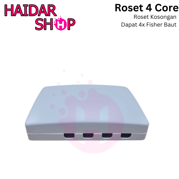 Jual Fiber Optic 4 Core Roset Kosongan|Roset FO 4 Core|FTTH Roset ...