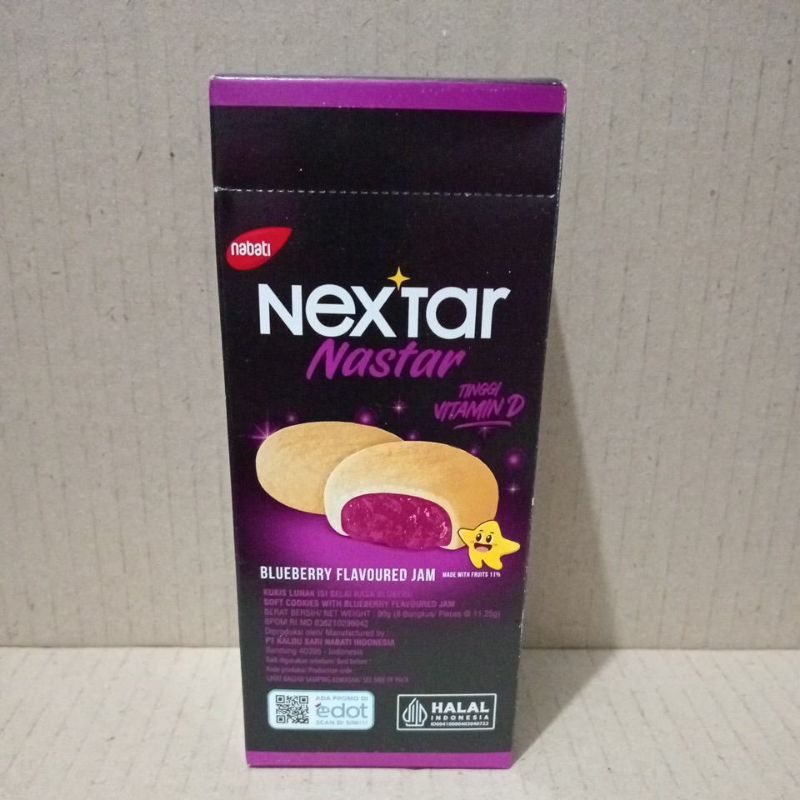 Jual Nextar Nastar Blueberry Nabati 90g | Shopee Indonesia
