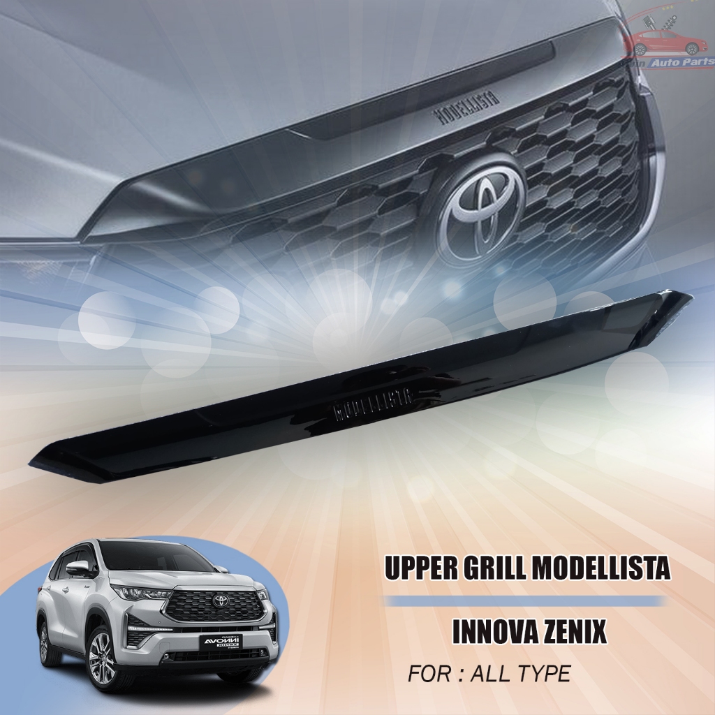 Jual UPPER GRILL INNOVA ZENIX MODELISTA / LIST GRILL INNOVA ZENIX ...