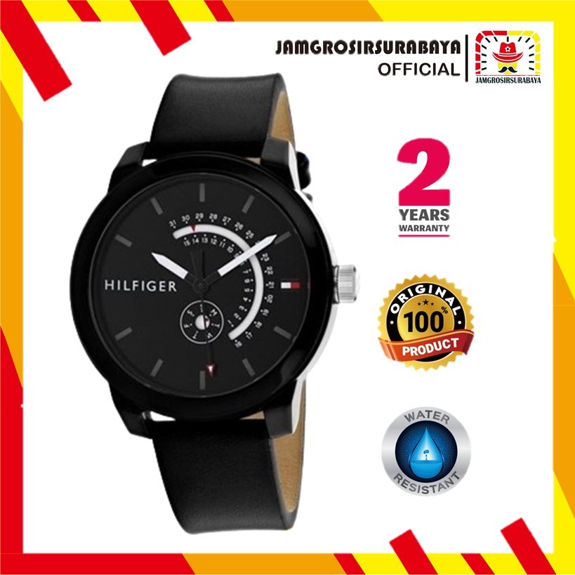 Jual Jam Tangan Pria Tommy Hilfiger 1791479 Calfskin Original Garansi 2 ...