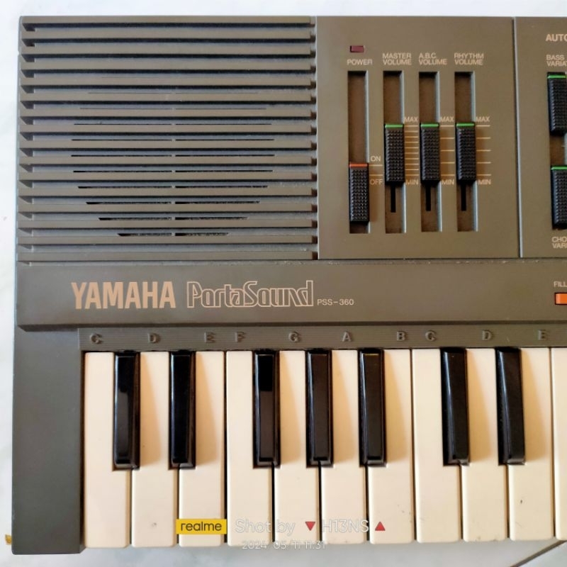 Jual Keyboard Yamaha portasound pss-360 pss 360 minus | Shopee Indonesia