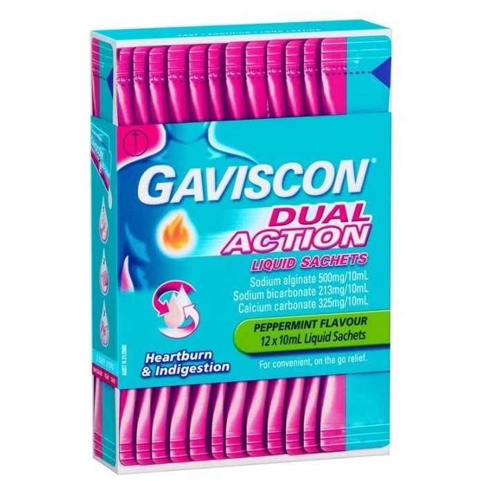 Jual GAVISCON Dual Action Sachet 10ml | Shopee Indonesia
