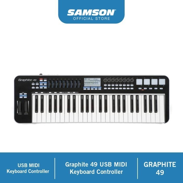 Jual Samson Graphite 49 USB MIDI Keyboard Controller | Shopee Indonesia