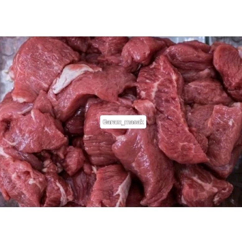 Jual DAGING SAPI SEMUR /RENDANG MANTUL 1 KG. | Shopee Indonesia
