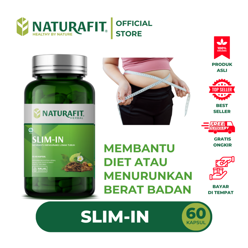 Jual NATURAFIT Slim-in - Obat Herbal Untuk Membantu Diet Mengurangi ...