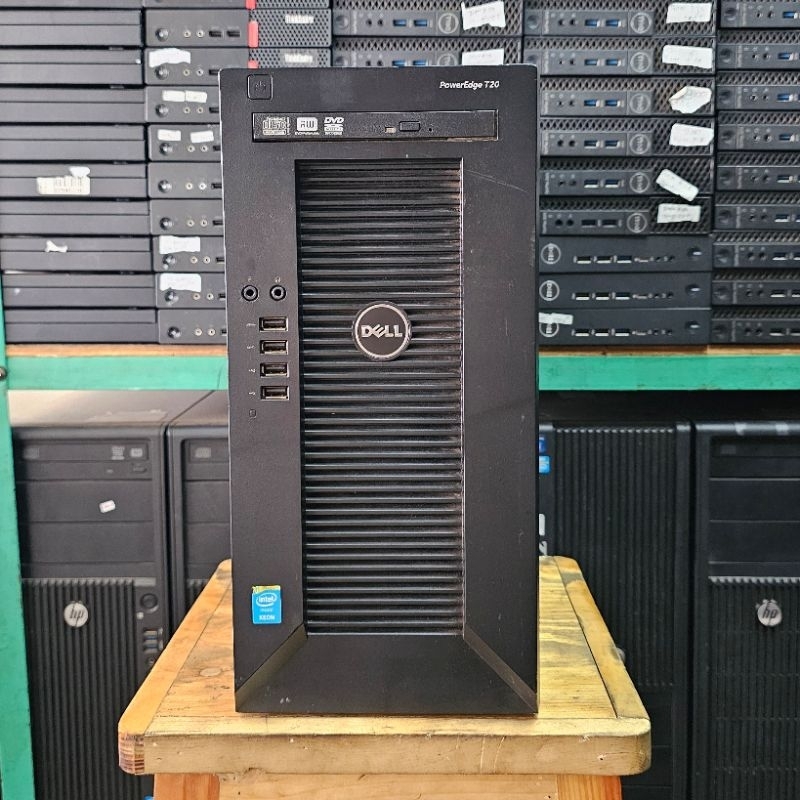 Jual PC SERVER DELL POWEREDGE T20 XEON E1220 V3 RAM 16GB HDD 1TB DVD ...