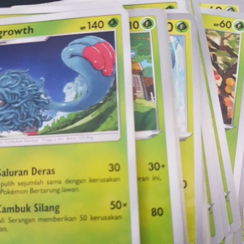 Jual Kartu Pokemon tipe daun acak | Shopee Indonesia