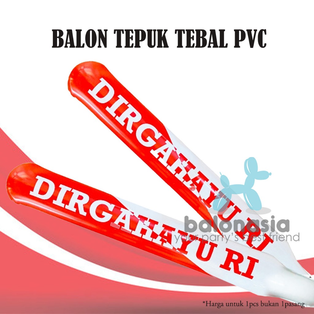 Jual Balonasia balon tepuk / pentung dirgahayu ri | Shopee Indonesia