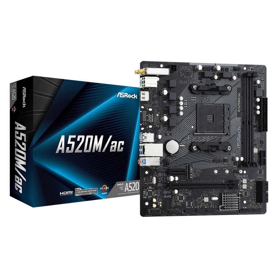 Jual ASRock A520M/ac | Shopee Indonesia