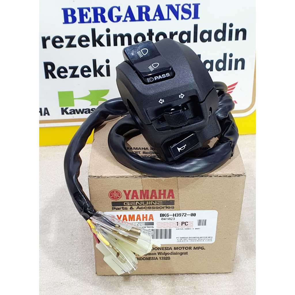 Jual SAKLAR KIRI NEW VIXION LED R15 V3 VVA ASLI ORI YAMAHA BK6-H3972-00 ...