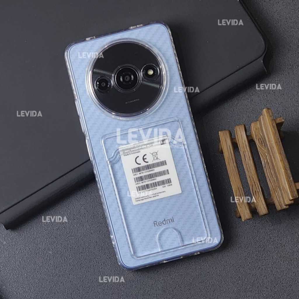 Jual Case Slot Kartu / Card Case Bening Redmi A3 | Shopee Indonesia