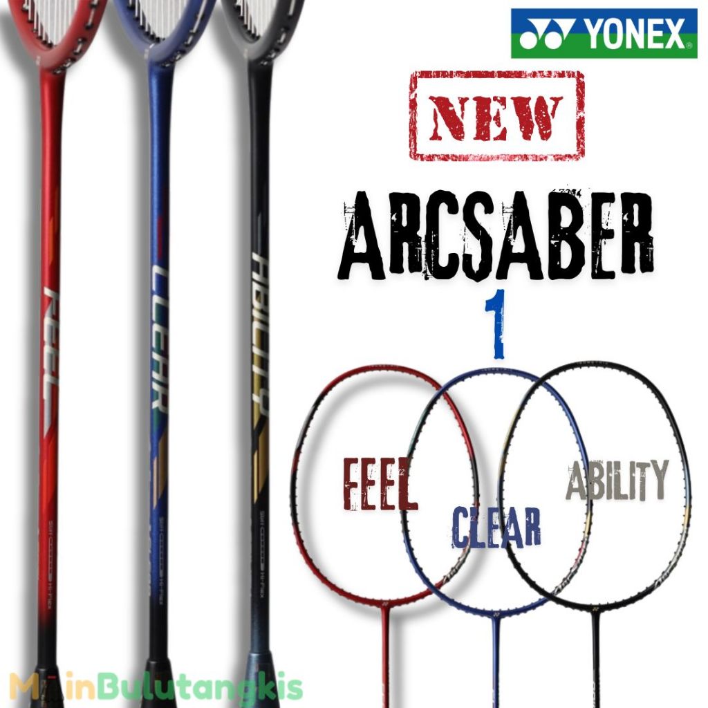 Jual Raket Badminton Original Yonex Arcsaber 1 FEEL / CLEAR / ABILITY Original | Shopee Indonesia