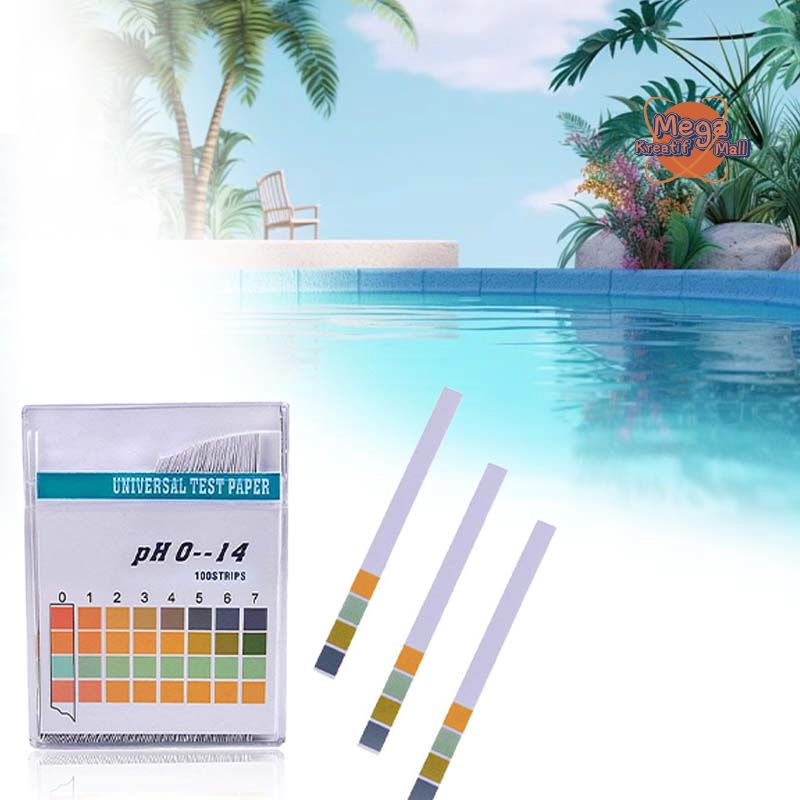 Jual Tes Tingkat Keasaman Cairan Dengan Mudah 100 Strip Test Strips ...